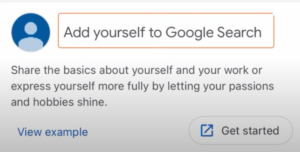 Add Me To Search: How to Create Your Google People Card in 2025